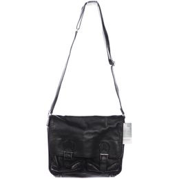 Abro Damen Handtasche, schwarz, Gr.