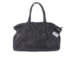 Abro Damen Handtasche, schwarz, Gr.