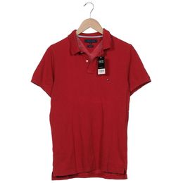 Tommy Hilfiger Herren Poloshirt, rot, Gr. 48