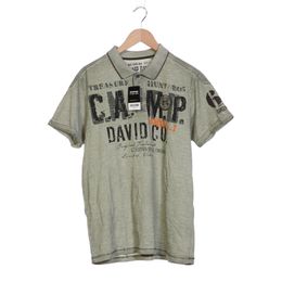 CAMP DAVID Herren Poloshirt, grün, Gr. 54