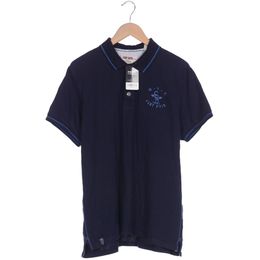 CAMP DAVID Herren Poloshirt, marineblau, Gr. 54