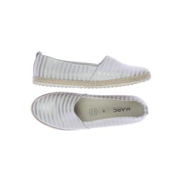 Marc Shoes Damen Ballerinas, silber, Gr. 39