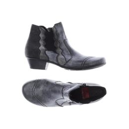 Rieker Damen Stiefelette, grau, Gr. 37