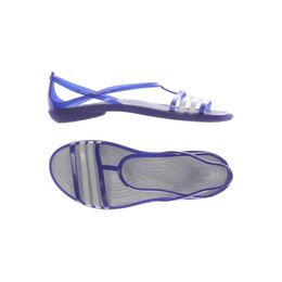 Crocs Damen Sandale, blau, Gr. 6