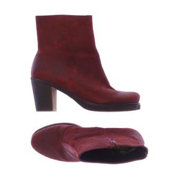 Brako Damen Stiefelette, rot, Gr. 38