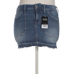 Pepe Jeans Damen Rock, blau, Gr. 42