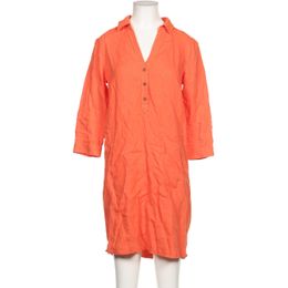 Oui Damen Kleid, orange, Gr. 36