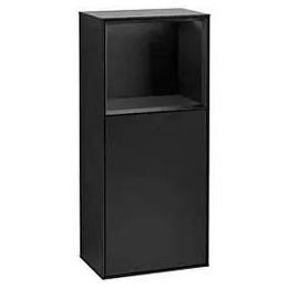 Villeroy & Boch Villeroy und Boch Finion Seitenschrank G500PDPD 41,8x93,6cm, links, Emotion, Regal oben Black matt, Black matt lacquer