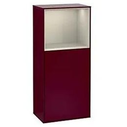 Villeroy & Boch Villeroy und Boch Finion Seitenschrank G510HHHB 41,8x93,6cm, rechts, Emotion, Regal oben Sand Matt, Peony Matt