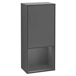 Villeroy & Boch Villeroy und Boch Finion Seitenschrank G540GKGK 41,8cm, links, Emotion, Regal unten Anthracite matt, Anthracite matt