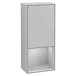 Villeroy & Boch Villeroy und Boch Finion Seitenschrank G540GJGJ 41,8cm, links, Emotion, Regal unten Light grey matt, Light grey matt