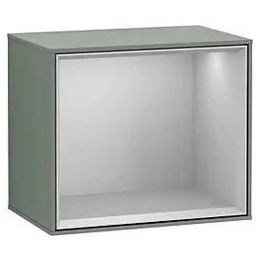 Villeroy & Boch Villeroy und Boch Finion Regalmodul G590GJGM 41,8x35,6cm, Ladestation, Emotion, Regal Light Grey, Olive Matt Lacquer