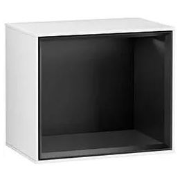 Villeroy & Boch Villeroy und Boch Finion Regalmodul G580PDGF 41,8x35,6x27cm, Emotion, Regal Black Matt, Glossy white lacquer