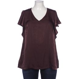 Ulla Popken Damen Bluse, bordeaux, Gr. 42