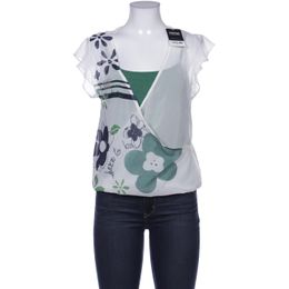 Desigual Damen Bluse, weiß, Gr. 38