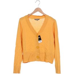 Ulla Popken Damen Strickjacke, orange, Gr. 42