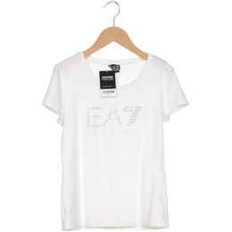 EA7 Emporio Armani Damen T-Shirt, weiß, Gr. 36