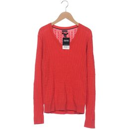 Tommy Hilfiger Damen Pullover, orange, Gr. 38