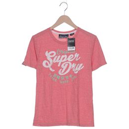 Superdry Damen T-Shirt, pink, Gr. 40