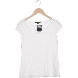 comma, Comma Damen T-Shirt, weiß, Gr. 36