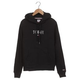 Tommy Jeans Damen Kapuzenpullover, schwarz, Gr. 36