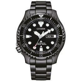 Automatikuhr Citizen "Promaster Marine, NY0145-86EE" Armbanduhren schwarz Damen Armbanduhr, Herrenuhr, Damenuhr, Taucheruhr, bis 20 bar wasserdicht