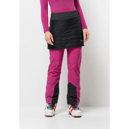 A-Linien-Rock Jack Wolfskin "ALPSPITZE INS SKIRT W" Gr. L (42/44), schwarz (black) Damen Röcke