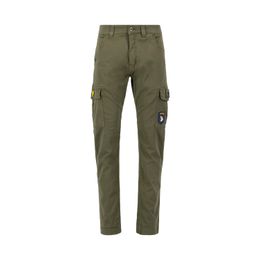 Cargohose Alpha Industries "Alpha Industries Men - Pants Petrol Patch Pant" Gr. 30, Normalgrößen, grün (dark olive) Herren Hosen