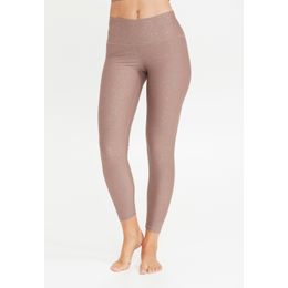 ENDURANCE ATHLECIA ATHLECIA Damen Trainingstights "Thinky", bunt, Gr. 32, unifarben, 75% Polyester, 25% Elasthan, Hosen, mit glitzerndem Allover-Print