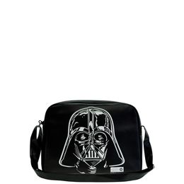 logoshirt Damen Schultertasche "Darth Vader - Krieg der Sterne", schwarz, Lederimitat, bedruckt, mehrfarbig, Taschen, mit coolem Darth
