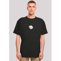 F4NT4STIC Damen T-Shirt "Heidi Heroes of Childhood", schwarz, Gr. XS, Obermaterial: 100% Baumwolle, Shirts, Nostalgie, Retro Print, Kinderserie