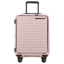 Hartschalen-Trolley Samsonite "RESTACKD 55 inkl. 2 Packtaschen" Gr. B/H/T: 40 cm x 55 cm x 23 cm 42 l, rosa (rose) Koffer Handgepäckkoffer mit TSA Schloss Volumenerweiterung