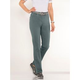 Stretch-Jeans Casual Looks Gr. 21, Kurzgrößen, blau (wintertürkis) Damen Jeans