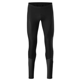 Fahrradhose Gonso "Essential Tight Softshell M" Gr. L, Normalgrößen, schwarz Herren Hosen Radhose mit Sitzpolster, Tight fit