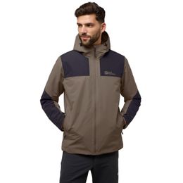 Funktionsjacke Jack Wolfskin "Funktionsjacke JASPER" Gr. XL, braun (cold coffee) Herren Jacken