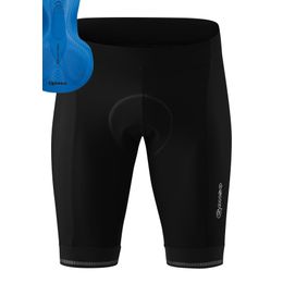 Fahrradhose Gonso "SITIVO M 0" Gr. XXL, Normalgrößen, schwarz (blau) Herren Hosen Radhose mit innovativem Sitzpolsterkonzept