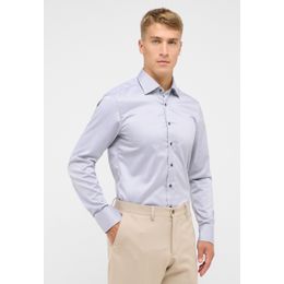 Langarmhemd Eterna "SLIM FIT" Gr. 38, Normalgrößen, grau (graphit) Herren Hemden