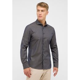 Langarmhemd Eterna "SLIM FIT" Gr. 38, Normalgrößen, blau (navy) Herren Hemden