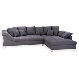 Roller Ecksofa - anthrazit - beidseitig montierbar