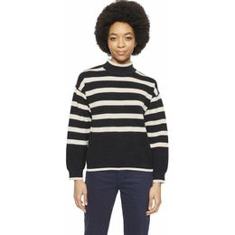 Knowledge Cotton Micro Bubble Stripe W - Pullover - Damen