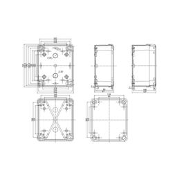 Schneider Electric Abs ind box 192x164x87 lo tr