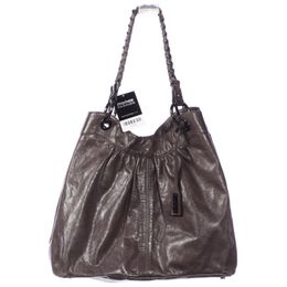 Abro Damen Handtasche, grau, Gr.