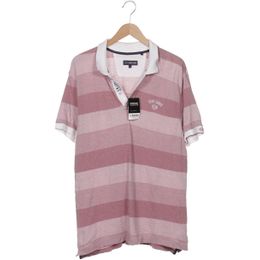 CAMP DAVID Herren Poloshirt, pink, Gr. 54