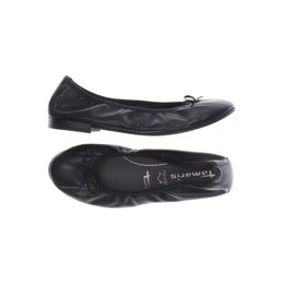 Tamaris Damen Ballerinas, schwarz, Gr. 37