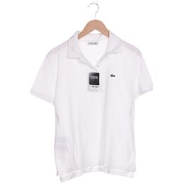 Lacoste Damen Poloshirt, weiß, Gr. 44