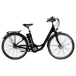 Zündapp E-Bike ZÜNDAPP "Green 2.7" E-Bikes Gr. 48cm, 28 Zoll (71,12cm), schwarz (schwarz, blau) Pedelec, Elektrofahrrad für Damen u. Herren