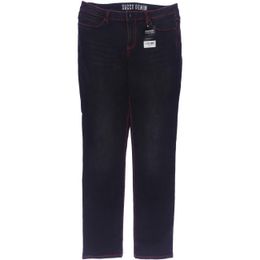 SOCCX Damen Jeans, schwarz, Gr. 29