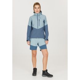 Outdoorjacke WHISTLER "Rosea" Gr. 40, blau Damen Jacken aus wind- und wasserdichtem Funktionsmaterial