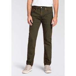 Levi's 5-Pocket-Hose LEVI'S "502 TAPER" Gr. 32, Länge 32, braun (over the hedge od) Herren Hosen mit Stretch