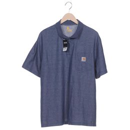 Carhartt Herren Poloshirt, blau, Gr. 54